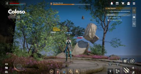 리제의 언리얼 엔진을 활용한 게임 Ui 디자인andfx 연출 Coloso