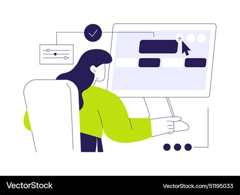 Join Class Abstract Concept Royalty Free Vector Image