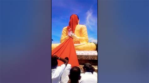 බුදු පිළිම වහන්සේ නිරාවරණය කිරිම ️☸️🙏 Namobuddhay Buddha