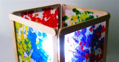 DIY Wax Paper Lantern Artsy Fartsy Mama