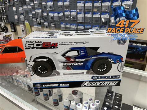 417 🔥 Now In Stock Team Associated Rc10sc64 Team Kit 🔥 Built For