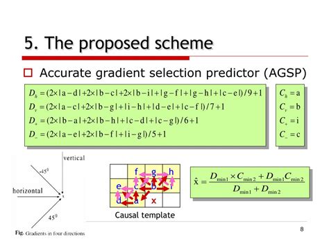 Ppt A Gradient Based Predictive Coding For Lossless Image Compression