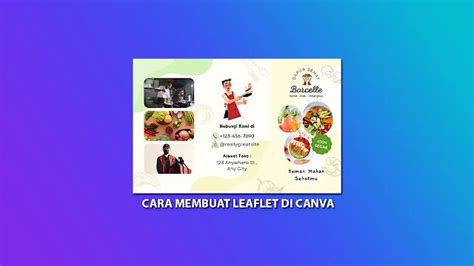 Cara Membuat Leaflet Di Canva Lengkap Dengan Gambar Tutoresia