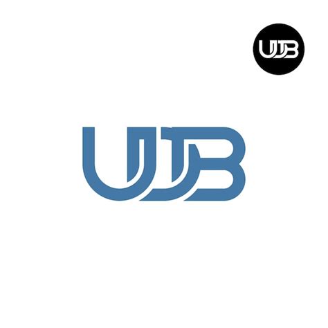 Premium Vector Udb Logo Letter Monogram Design