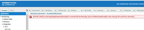 LDAP Access Error In MWS Software AG Adabas Natural Tech Community Forums