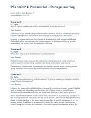 PSYC 140 Module 1 Problem Set Pdf PSY 140 M1 Problem Set Portage
