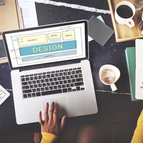 Design Html Web Design Template Concept Stock Image Image Of Digital Development 75525293