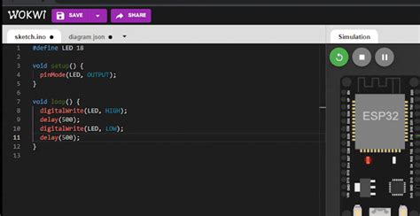 How To Simulate Esp32 Projects Online For Free Arduino Project Hub