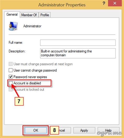 How To Enable The Administrator Account In Windows 7 8 And 8 1