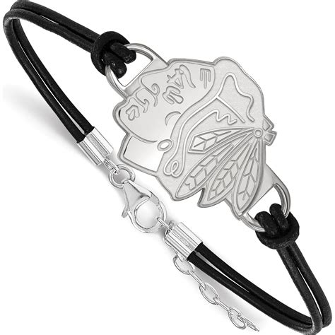 Sterling Silver Ss Rh P Nhl Logoart Jewelry By Sweet Pea