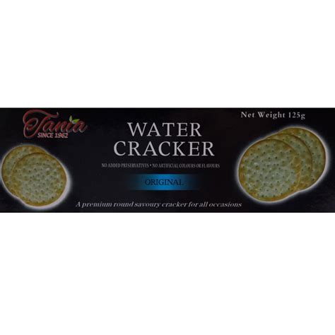 Buy Tania Water Crackers Plain 125g Breads Crackers Micks Nuts