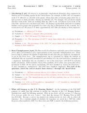 Homework Assignment 1 Solutions Pdf Stat 226 Spring 2018 Homework 1 KEY Time To Complete 1