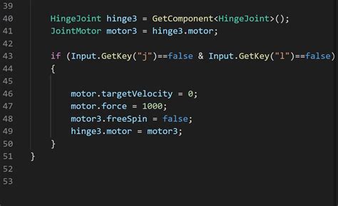 Hinge Joint And Inputgetkey Issues Runity3d