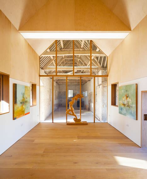 Gallery By Stonewood Design Cantilevers Into A Historic Barn