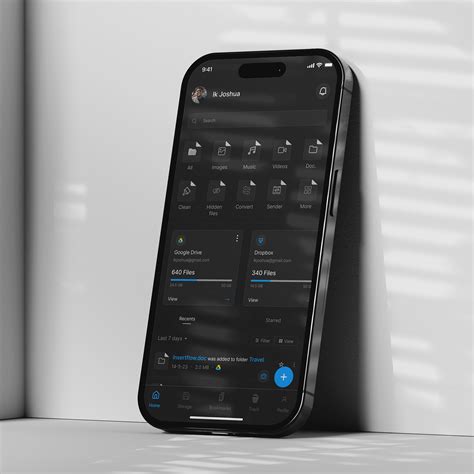 A File Manager App Behance