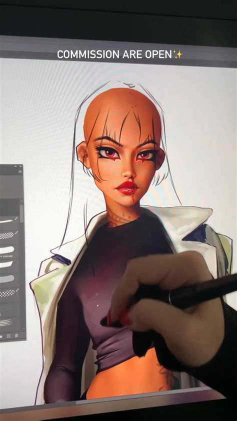 Digital Art Drawing In Procreate By Raretempter Ipad Art Drawing