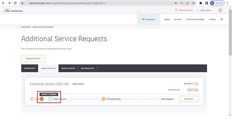 Digital Service Requests Apm Terminals