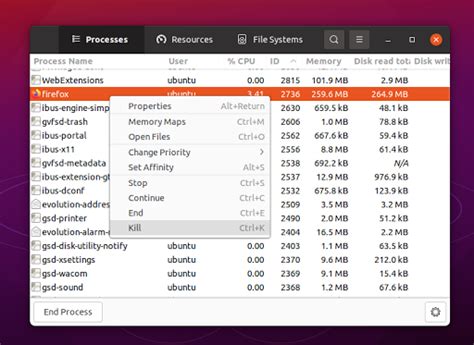 How To Use Ubuntu System Monitor