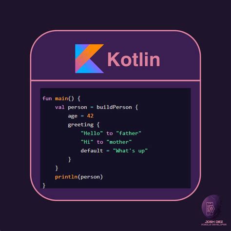 Benedict Joshua Fernandez On Linkedin Kotlin Is A Modern Programming Language Developed By