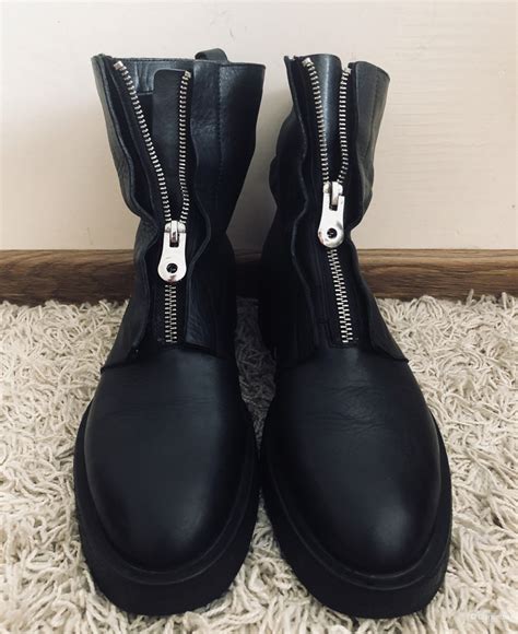 Ботинки с молнией спереди 69 фото