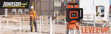 Johnson Level And Tool 99 028k Electronic Self Leveling Dual Slope Horizontal Vertical Rotary