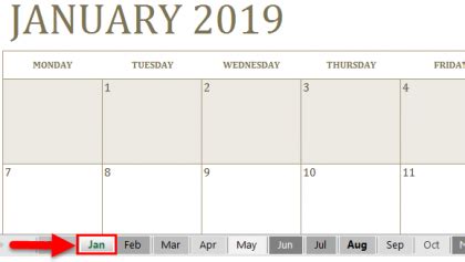 Calendar In Excel How To Use Calendar In Excel