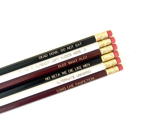 Fanfiction Love Longhand Pencils