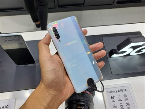 三星galaxy A90 5g现身天翼智能生态博览会