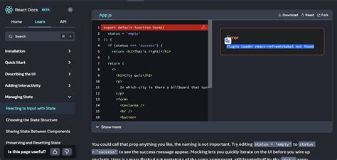 Beta Bug Reacting To A Input With State Pressing The Submit