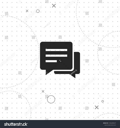 Sms Chat Vector Best Flat Icon Stock Vector Royalty Free 1356289637