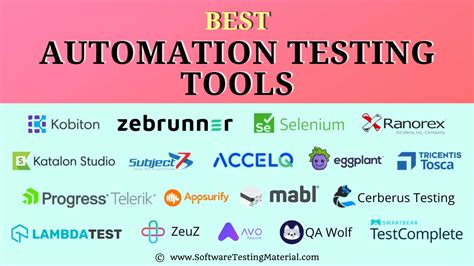 Best Automation Testing Tools