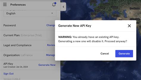 REST API Key DroneDeploy