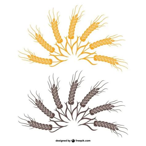 Wheat Clipart Vector Free