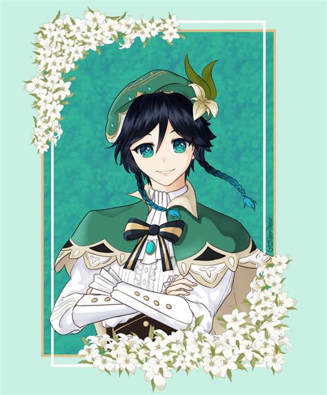 My Submission For The Venti Fan Art Contest Rgenshinimpact