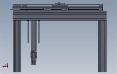 使用单轴机器人的轻载传送组件 SOLIDWORKS 2010 模型图纸免费下载 懒石网