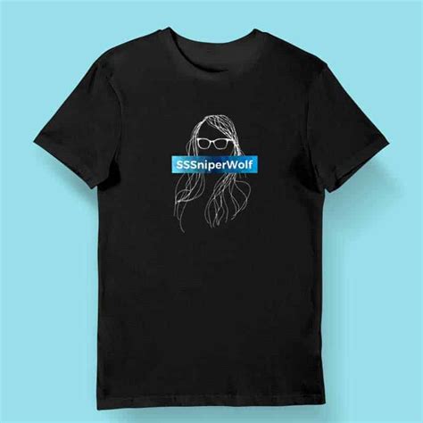 ️‍🔥 Sssniperwolf Merch Girls Wolfpack Shirt Store Cloths