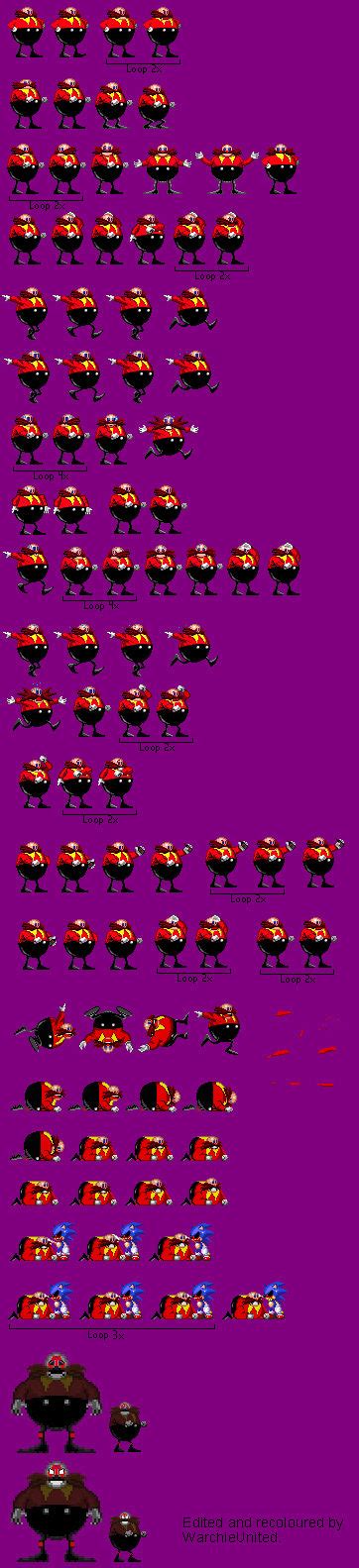 Dr Robotnik Sprites Sonicexe Sod And Tocr By Warchieunited On Deviantart