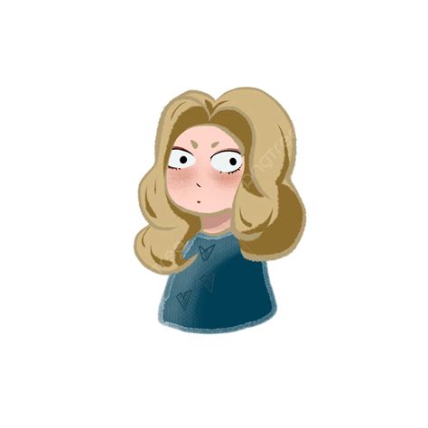 Cartoon Character Doll Vector Element Girl Png Deduction Free Cartoon Hand Draw Doll Png