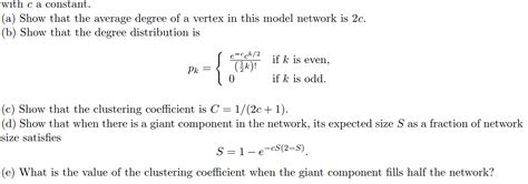8 we can make a simple random graph model of a