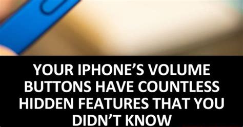 The Volume Buttons On Your Iphone Have Countless Hidden Features Daily Topgirl App