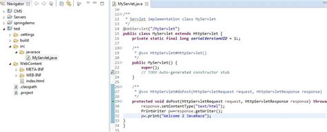 How To Create A Servlet In Eclipse Ide Java8s
