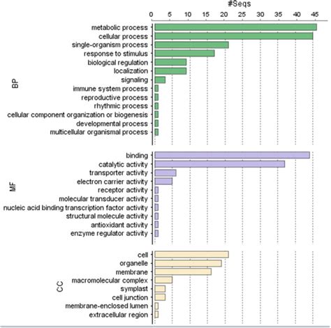 Functional Classifications Of The 137 Unigenes That Were Assigned To Go Download Scientific