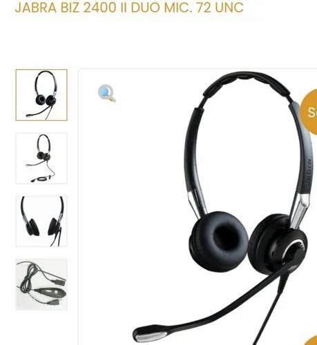 Wired Over The Head Jabra Biz Dual Headset Usb A At Rs Piece In New Delhi