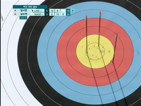 임시현선수 결승전 과녁판 ㄷㄷㄷㄷㄷㄷ 유머움짤이슈 에펨코리아