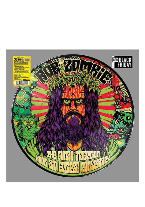 Rob Zombie Lunar Injection Kool Aid Eclipse Conspiracy Picture Disc