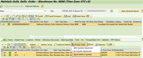 Solved Function Module For Update Ewm Delivery Order Quan Sap Community
