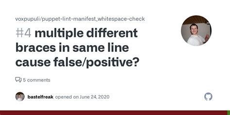 Multiple Different Braces In Same Line Cause False Positive Issue 4