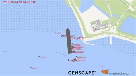 Gps Track Of The Cscl Jupiter Running Aground Near Antwerp And The Tugs To The Rescue August