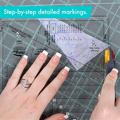 Creative Grids Kitty Cornered Ruler