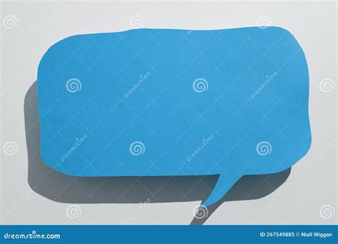 Color Paper In Shape Of Dialog Box With Important Message Infromation Written On Sticker